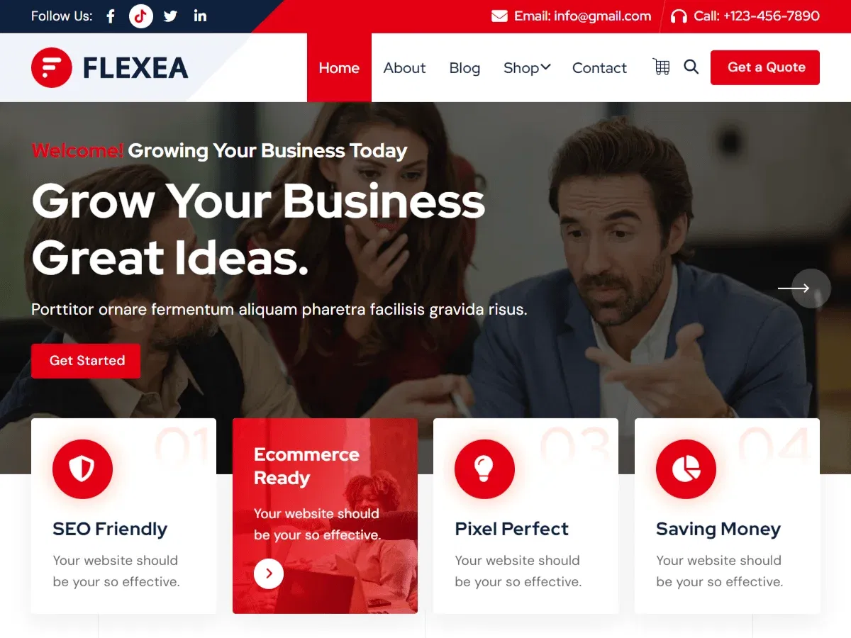 Flexea: Lightweight & Versatile WordPress Theme